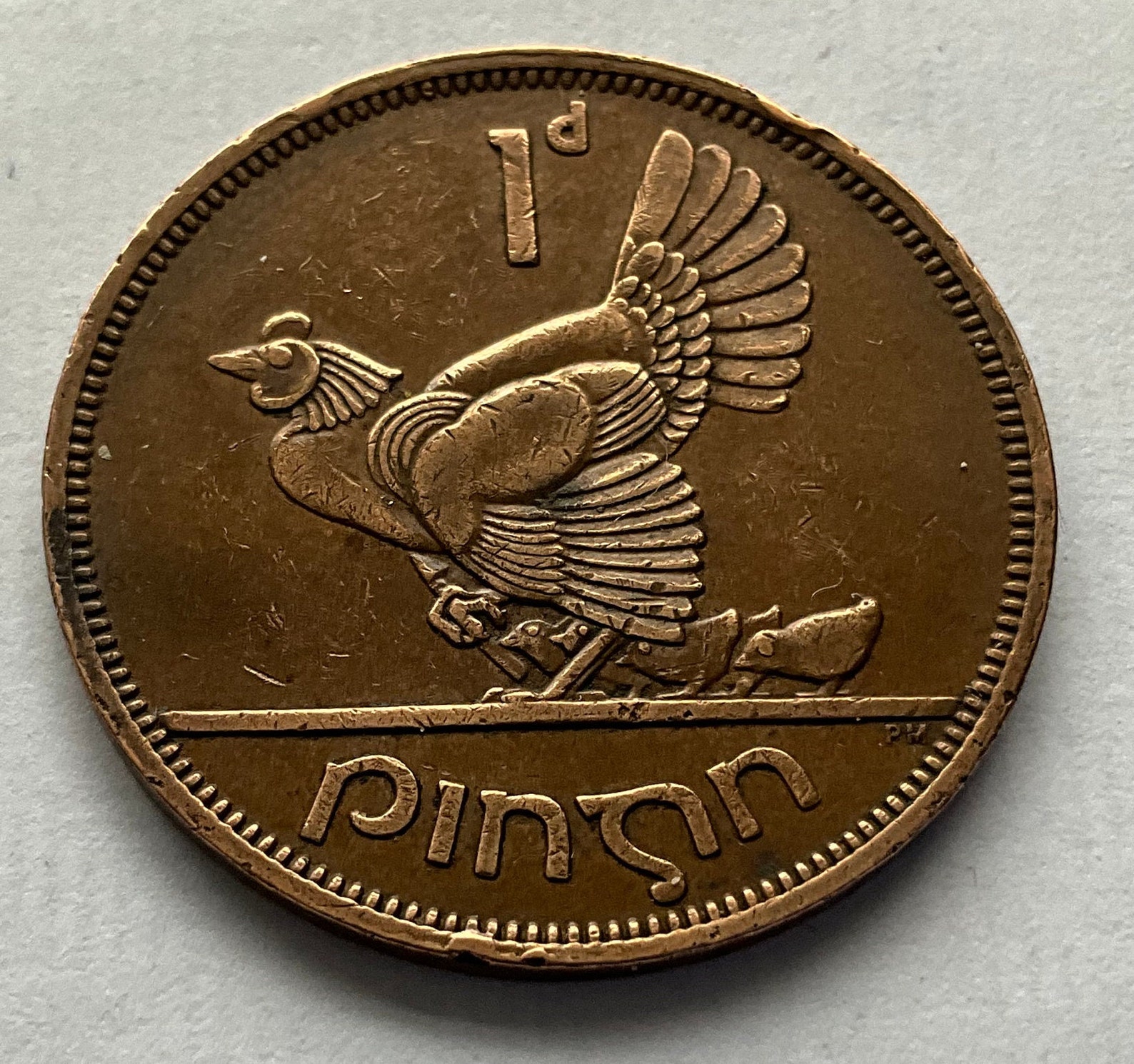 1963/1964 1 Penny Eire Coins - Etsy