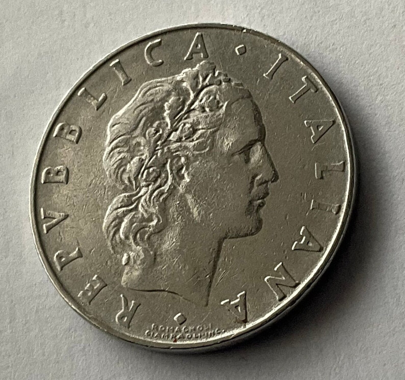 1956 or 1963 Italy 50 Lira Coin - Etsy