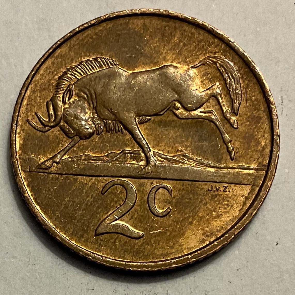 1983/1989 South Africa 2 Cent Coins - Etsy