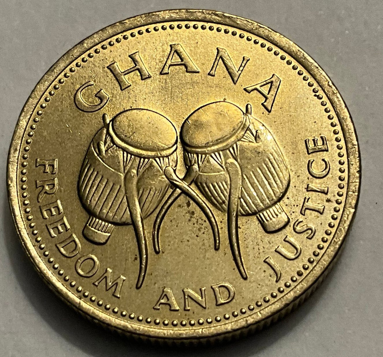 1998 Ghana 500 Cedis Coin - Etsy