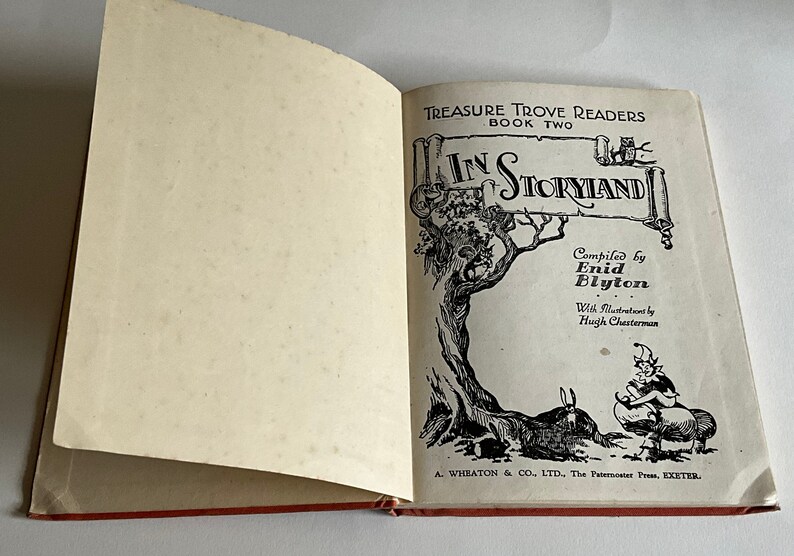 Treasure Trove Readers Book Two in Storyland Compiled by Enid Blyton ...