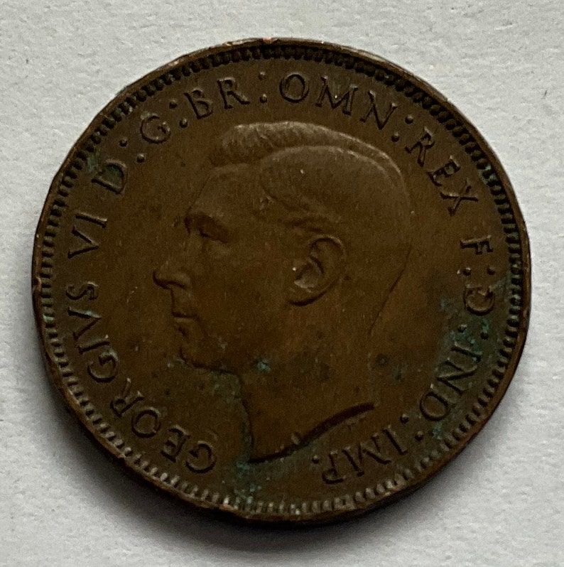 1940/1941/1944 George VI Farthings Coins - Etsy