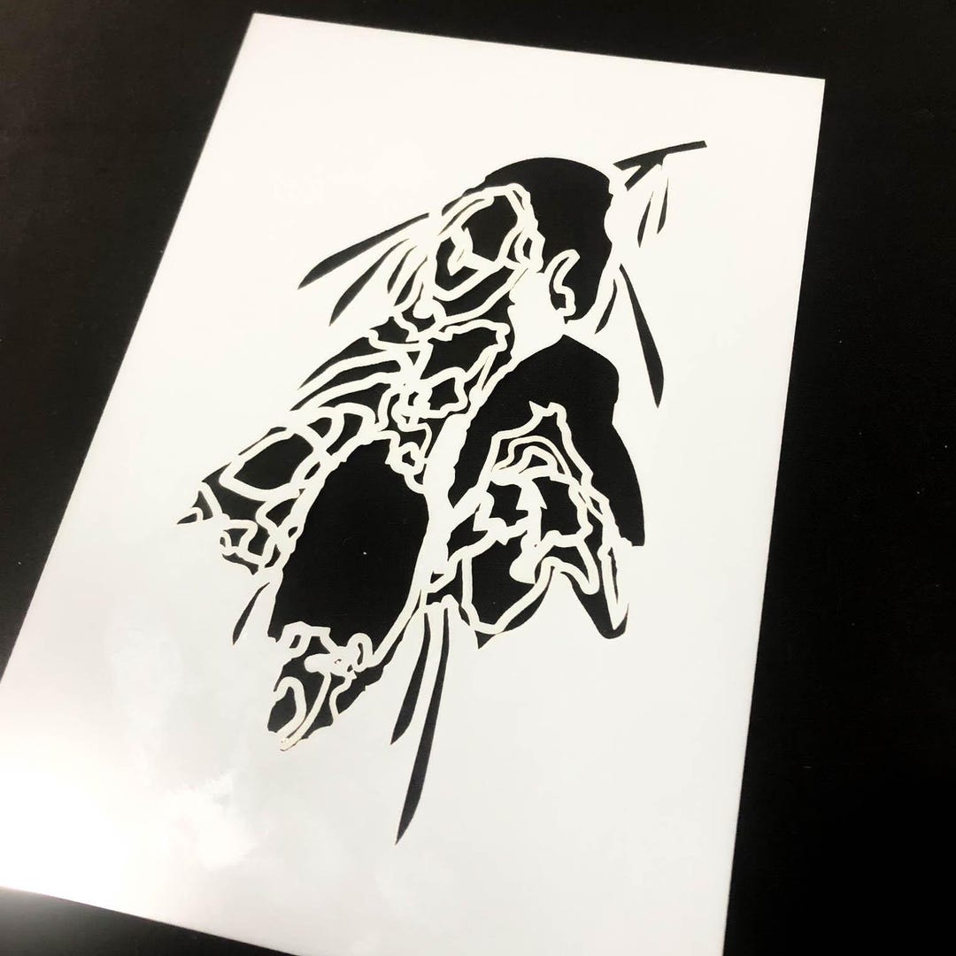 Laser Cut Stencil - Tagimoucia Flower #14 - Etsy