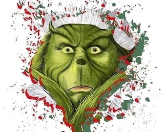 Grinch Thinking - Etsy