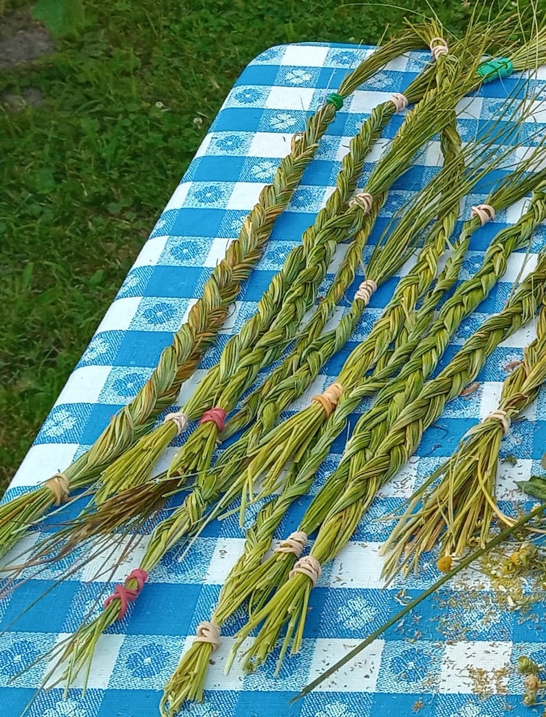 Sweet Grass - Braided From Mother Earth - Etsy