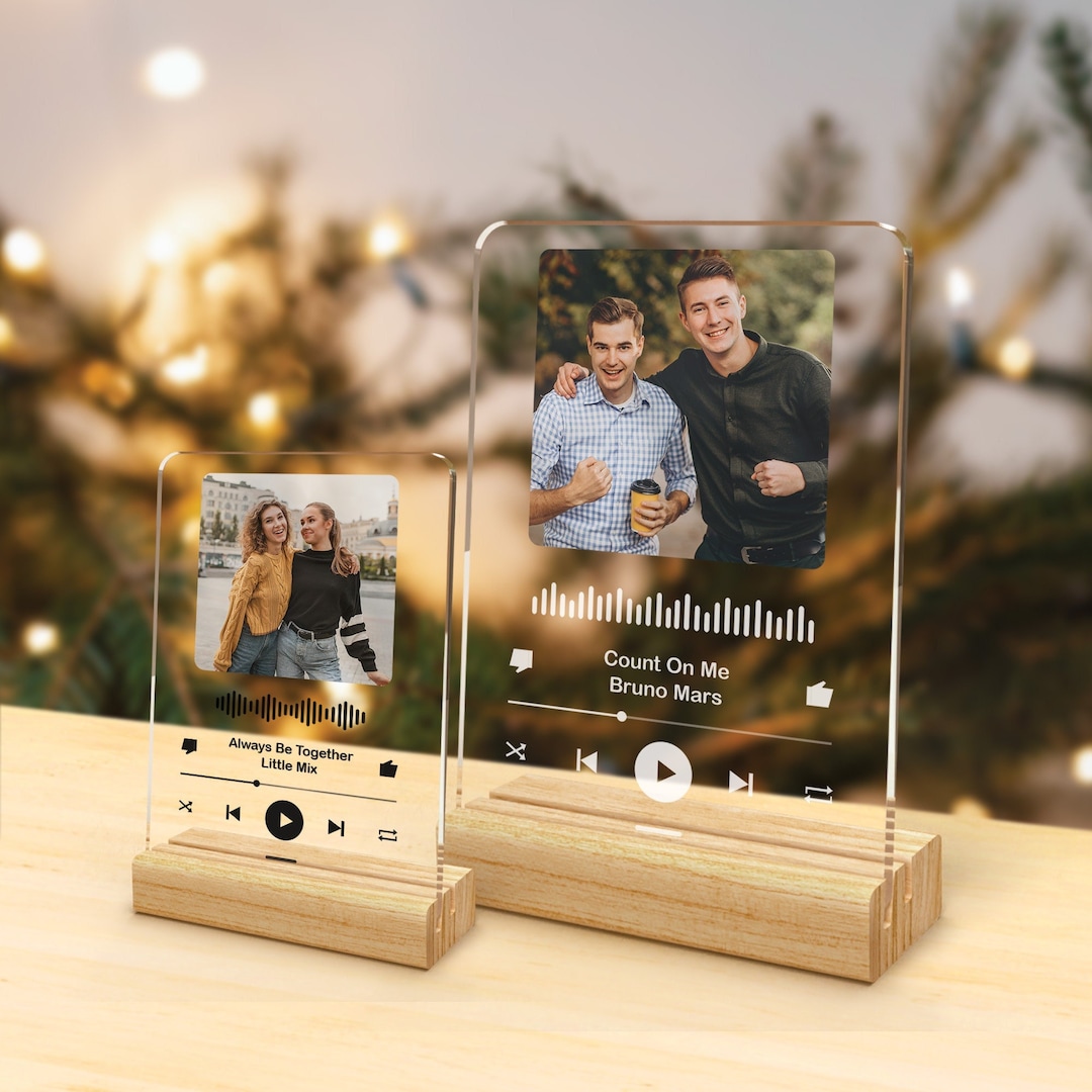 Custom Acrylic Music Plaque Song Plaque Personalized Album Cover Music ...