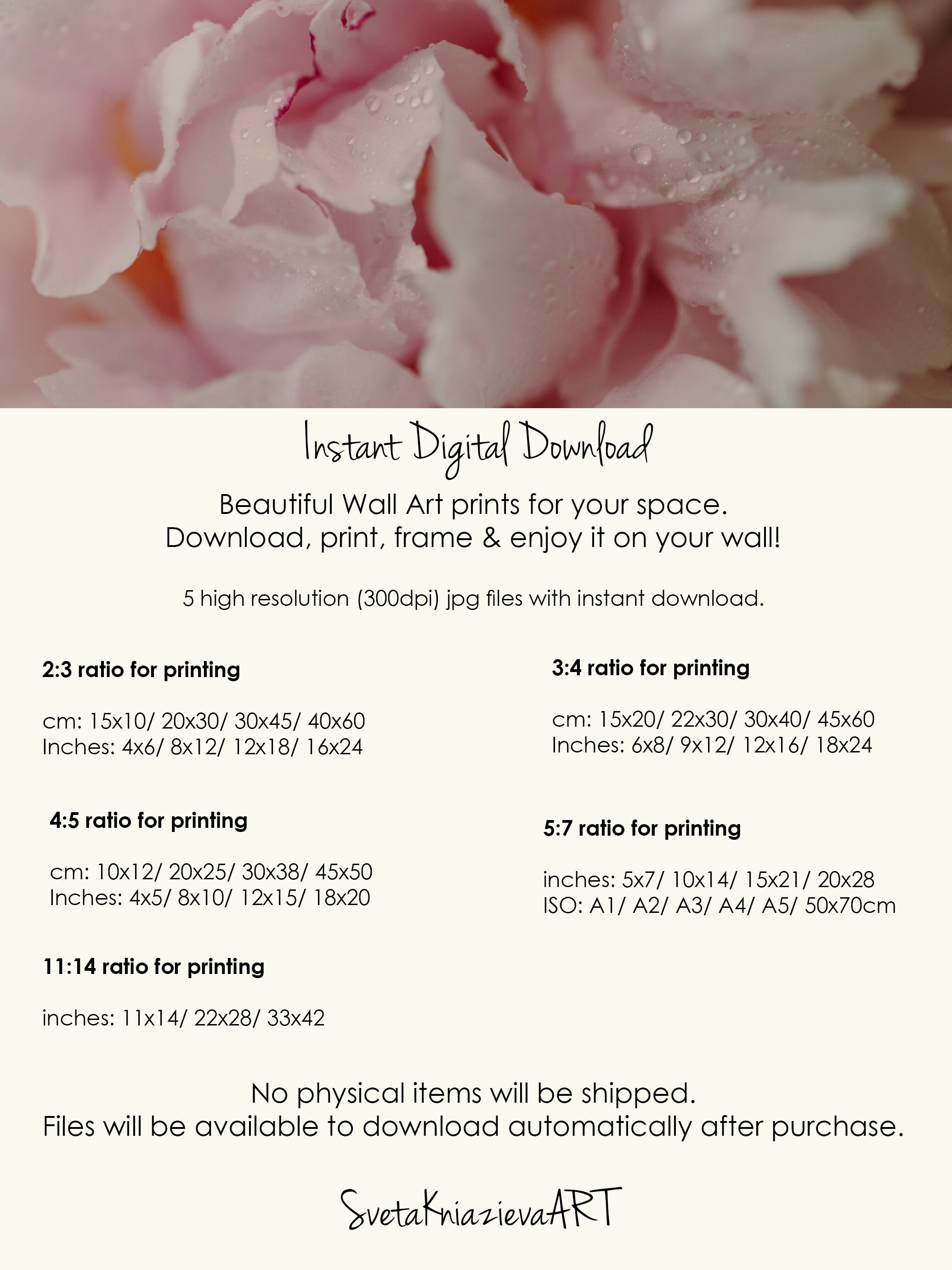 Sakura Branch, Instant Download, Digital Print Art, Printable Art ...