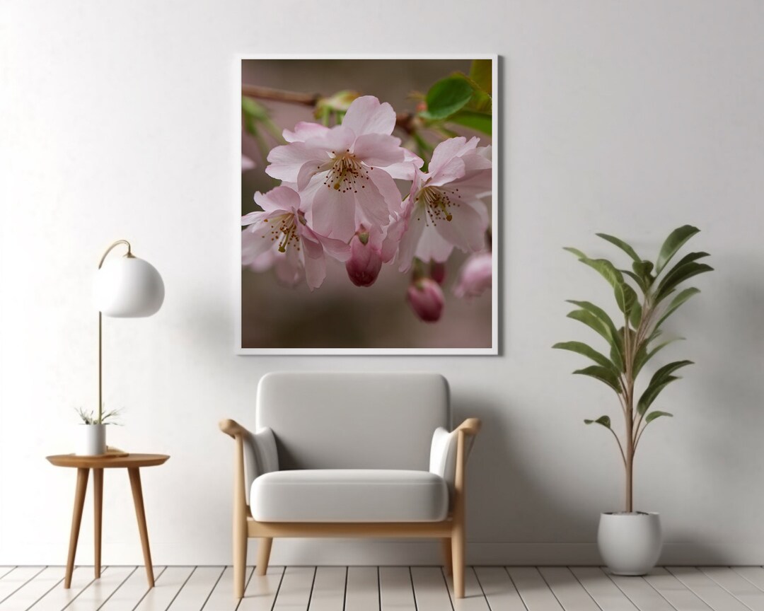 Sakura Branch, Instant Download, Digital Print Art, Printable Art ...