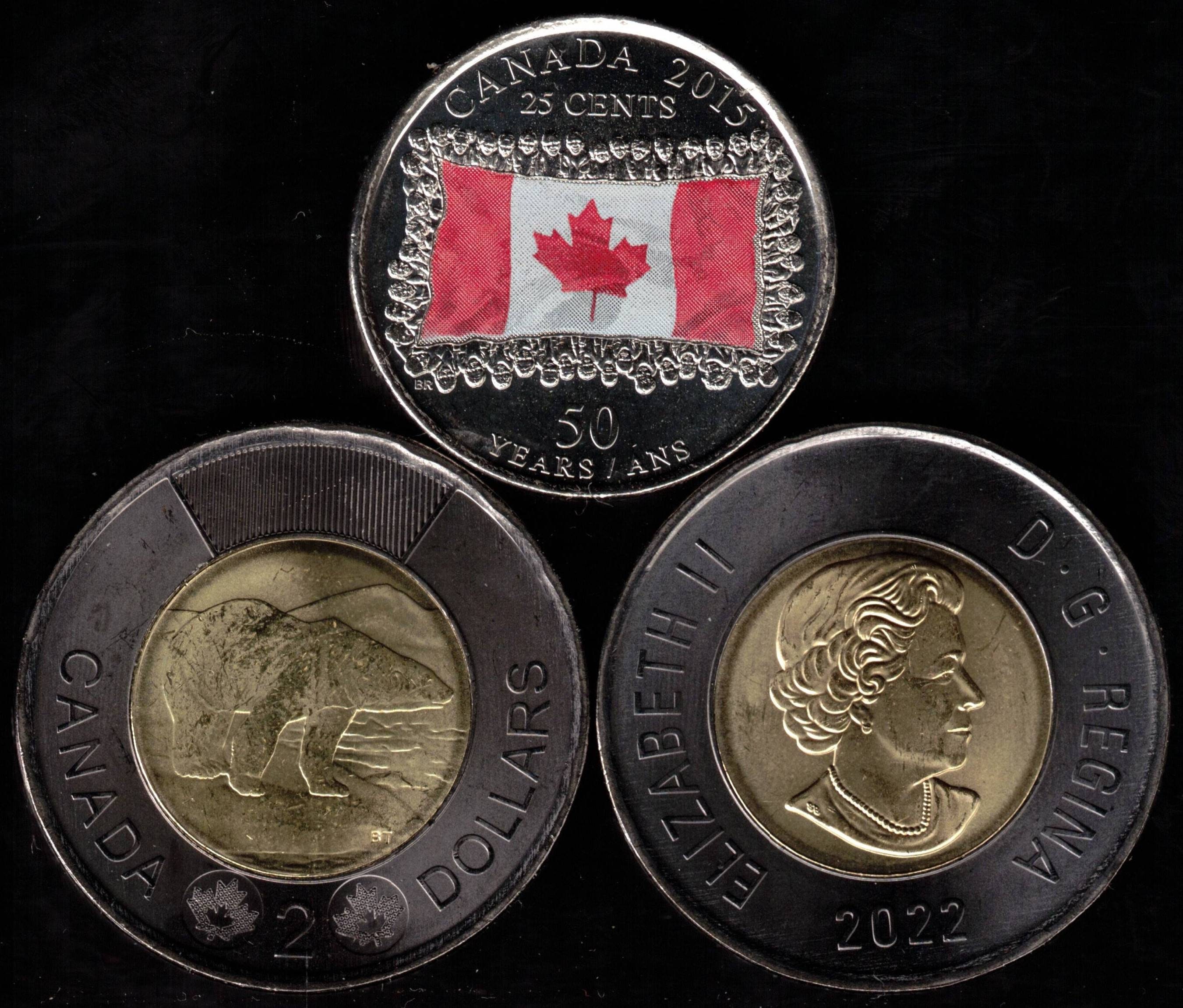 Canadian 1 Dollar 2022