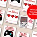 Gamer Valentines Day Cards, Gamer Valentines, Video Game Valentines ...