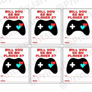 Gamer Valentines Day Cards, Gamer Valentines, Video Game Valentines ...