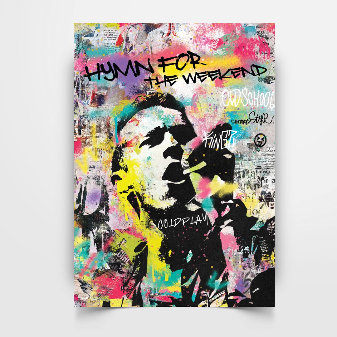 Coldplay Poster Art Living Room Poster Decor Poster Art Pop - Etsy