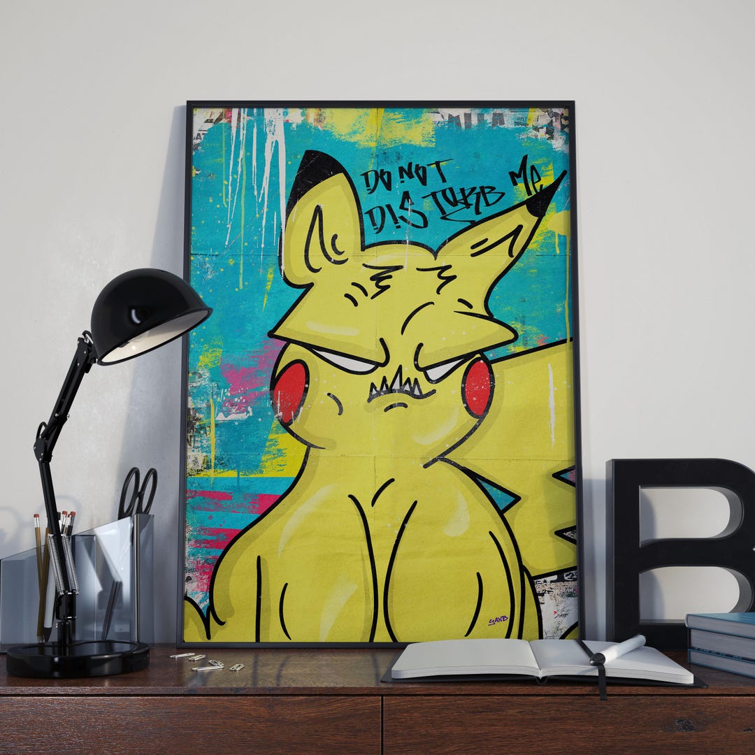 Stay Out: Pop Art ‘do Not Disturb’ Poster for Teen Rooms - Etsy