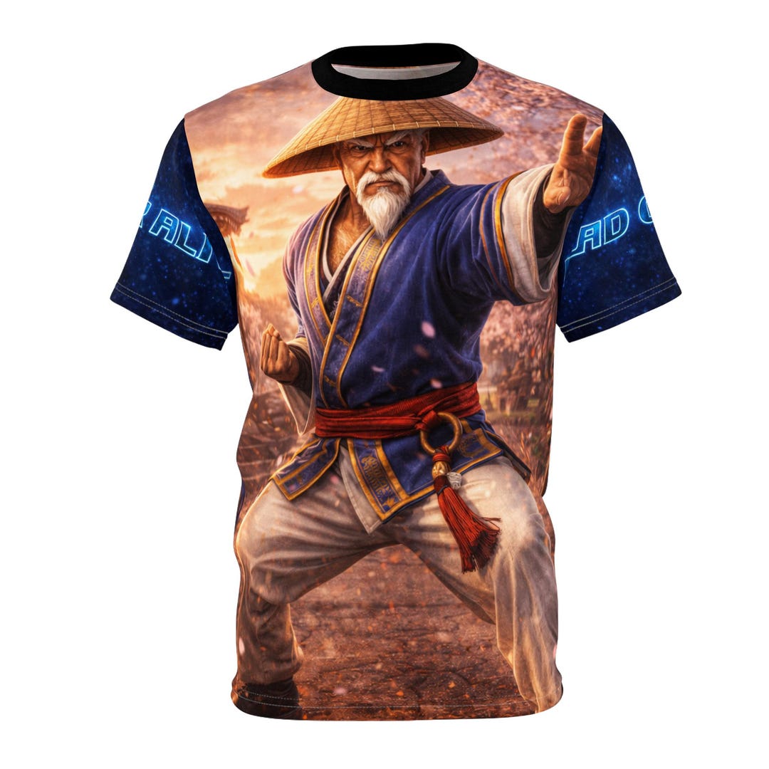 Genfu Tee | Martial Arts Warrior All-over Print - Etsy