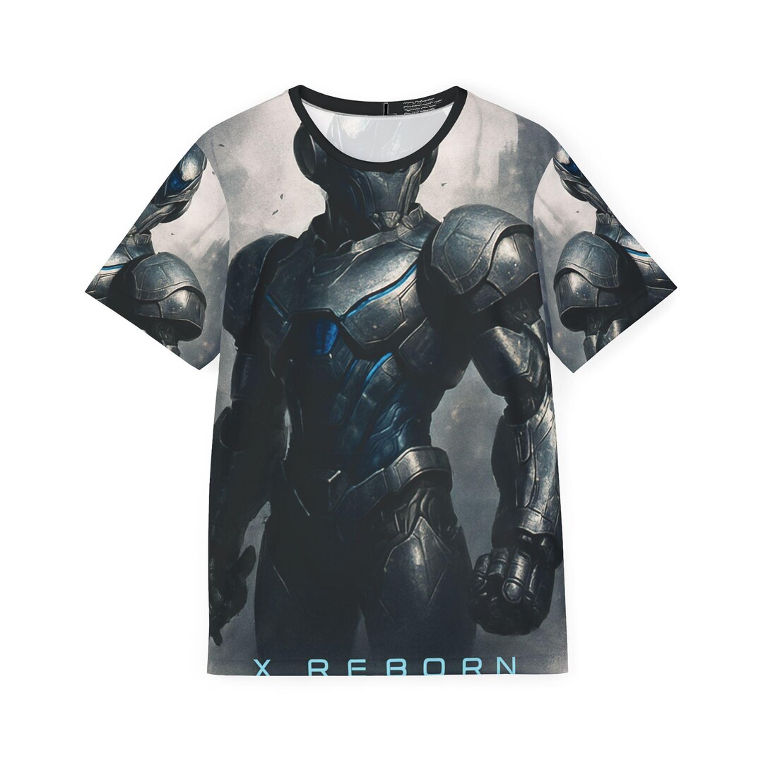 Mega Man 'X Reborn' Jersey: Sci-fi Gamer Apparel - Etsy