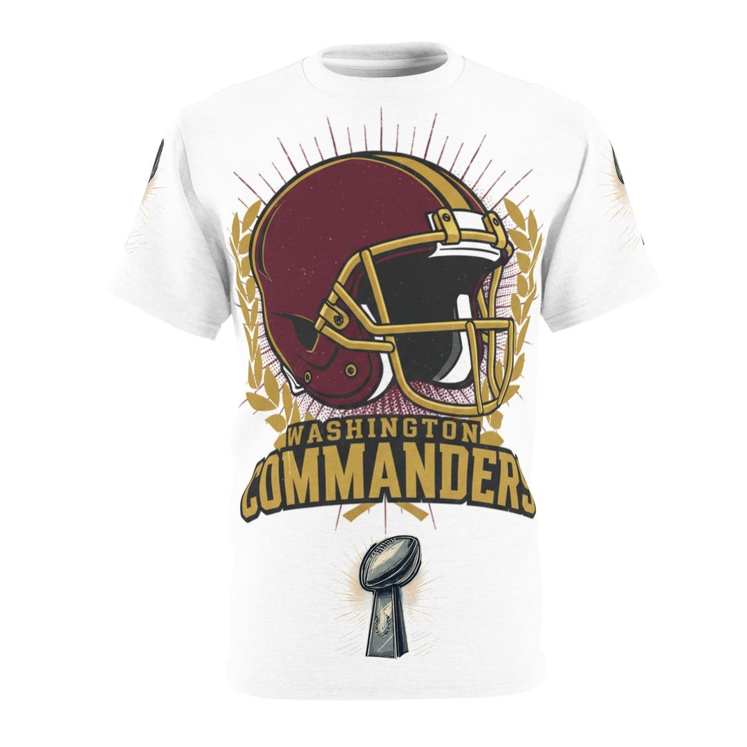 Washington Commanders Tee | Football Team Shirt, Trophy Graphic - Etsy
