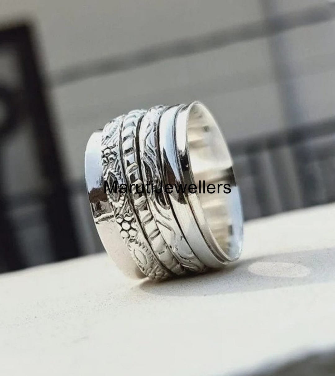 Most Popular Spinner 925 Sterling Silver Spinner Rings for Women ...
