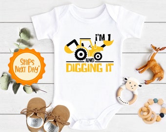Turning One and Digging It Invitation - Etsy