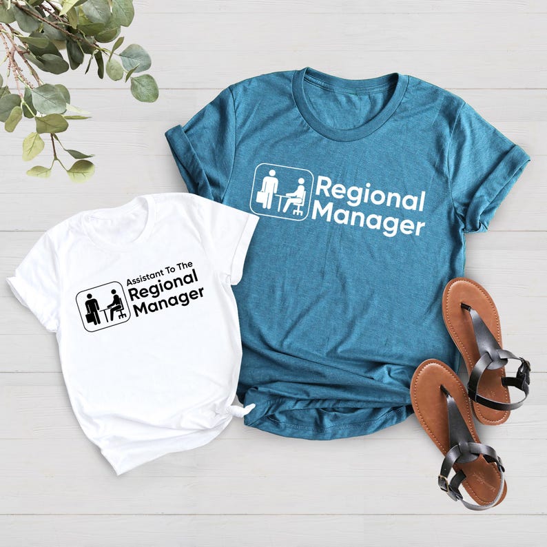 Regional Manager Shirt,assistant to the Regional Manager,dad and Son ...