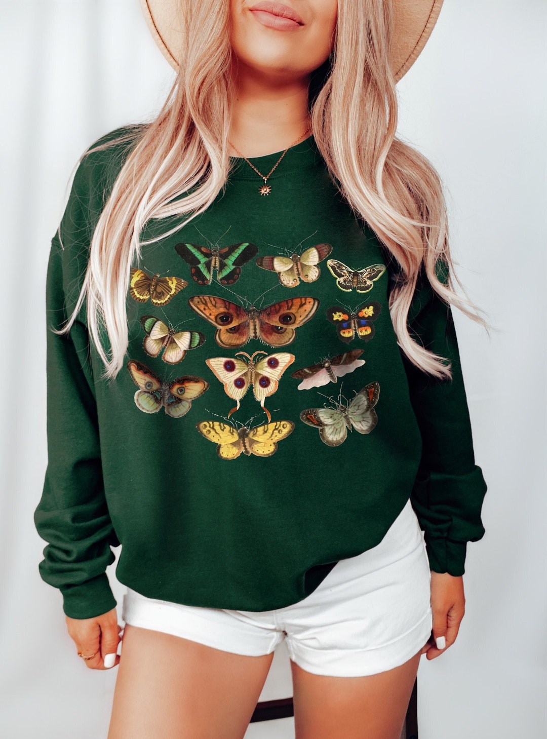 Moth Shirt, Cottagecore Shirt, Goblin Core Shirt, Aesthetic T-shirt ...