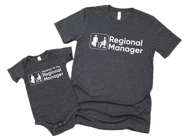 Regional Manager Shirt,assistant to the Regional Manager,dad and Son ...