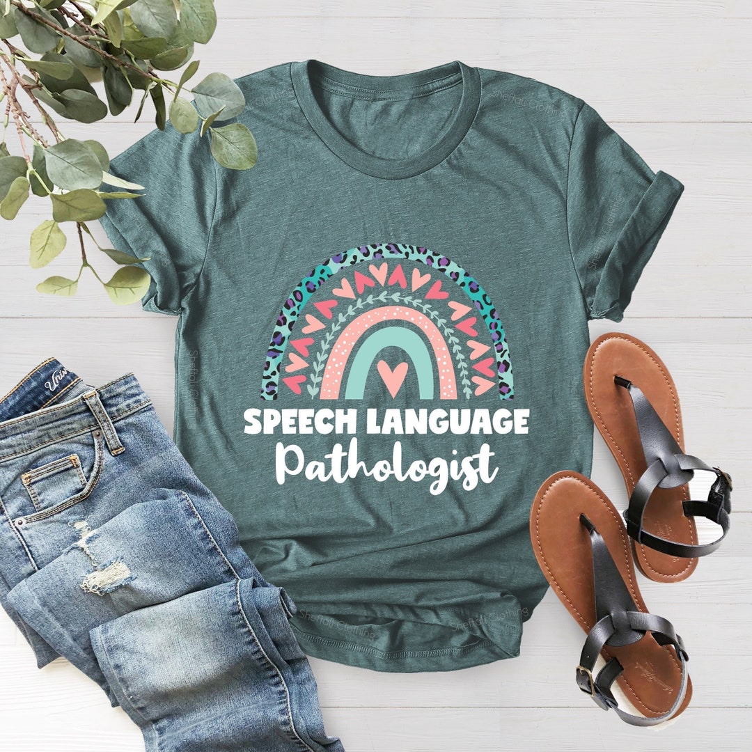 Speech Language Pathologist Shirt: SLPA Therapy Tee - Etsy