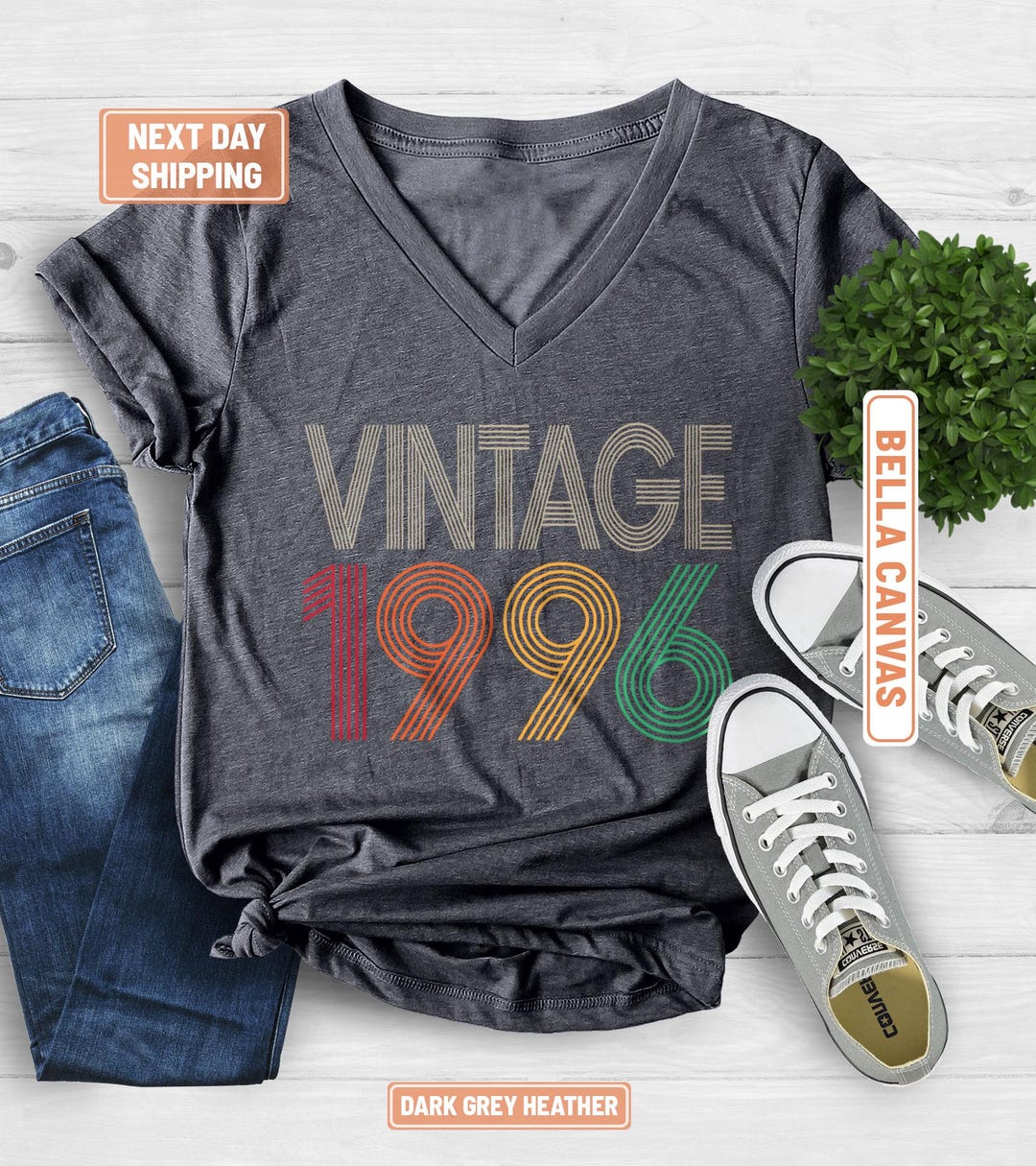 30th Birthday Shirt, Vintage 1996 Shirt, 30th Birthday Gift for Women ...