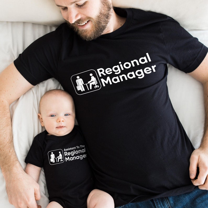 Regional Manager Shirt,assistant to the Regional Manager,dad and Son ...