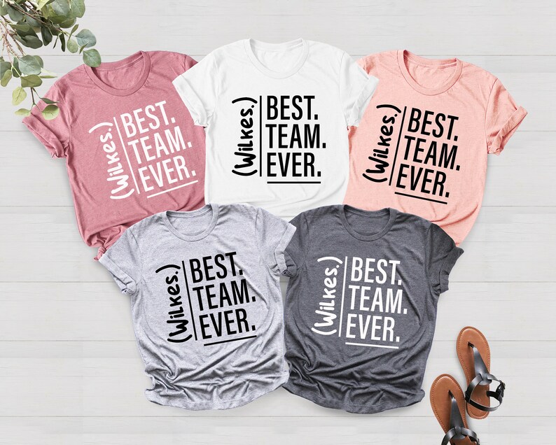 Customizable Team Shirt, Staff Appreciation Gift - Etsy