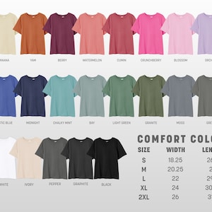 Custom Comfort Colors Logo Design Shirt, Company Logo Merch, Team Shirt ...