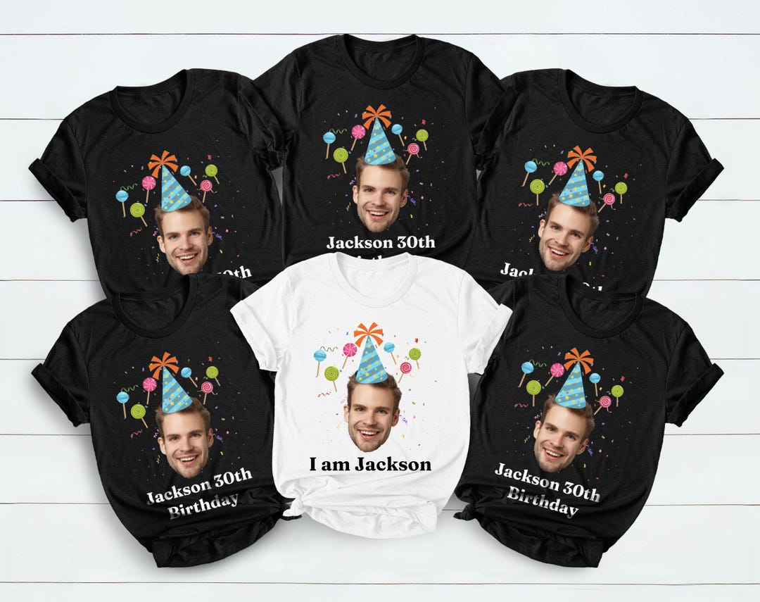 Funny Birthday Shirt, Birthday Photo Shirts, Matching Birthday Party ...