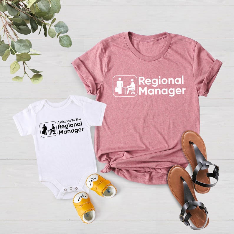 Regional Manager Shirt,assistant to the Regional Manager,dad and Son ...