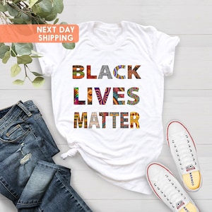 Black Lives Matter Shirt, BLM Shirt, Black Lives Matter Gift, Social ...