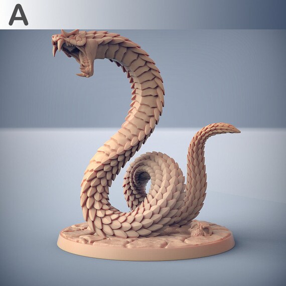 Giant Snakes Artisan Guild D&D Pathfinder Miniatures - Etsy