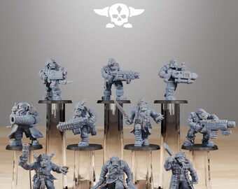 Socratis Dreadstorm Station Forge Sci-fi Wargame Proxy Miniatures ...