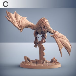 Giant Bats Artisan Guild D&D Pathfinder Miniatures Dnd Tabletop RPG ...