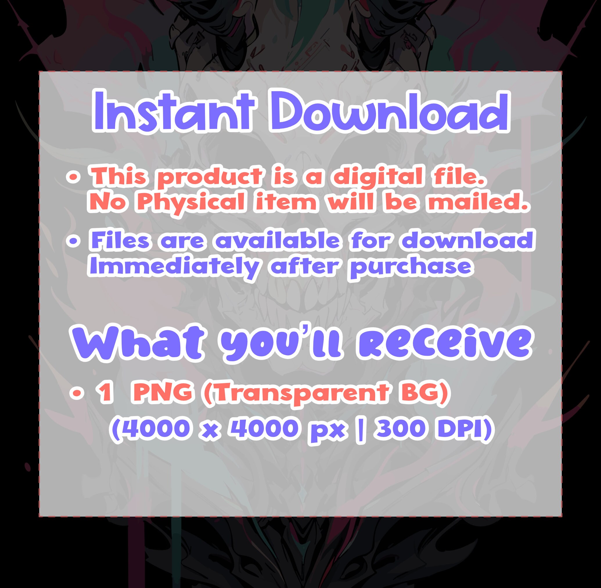 Halloween Monster Devil PNG Transparent Background Happy - Etsy