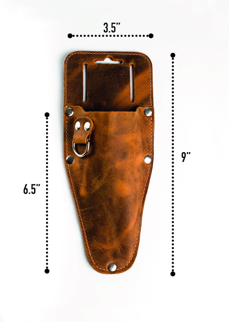 Personalized Leather Pruner Sheath, Garden Tool Holster Belt Pouch ...