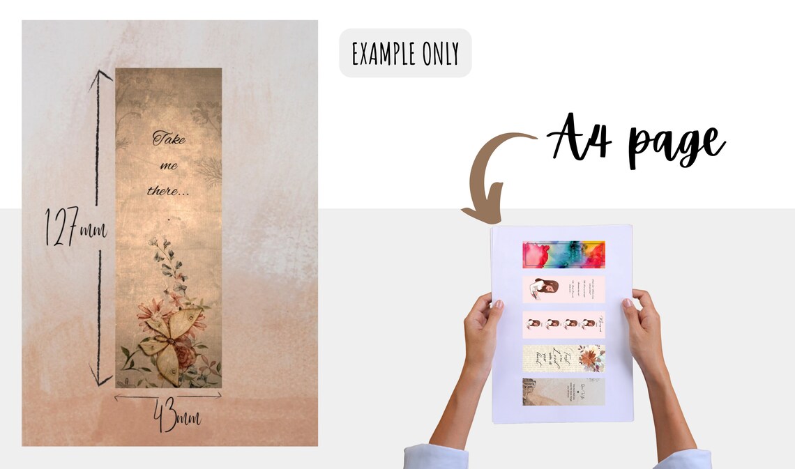 Fairy Tale Printable Bookmarks Set Bookmarks Digital - Etsy