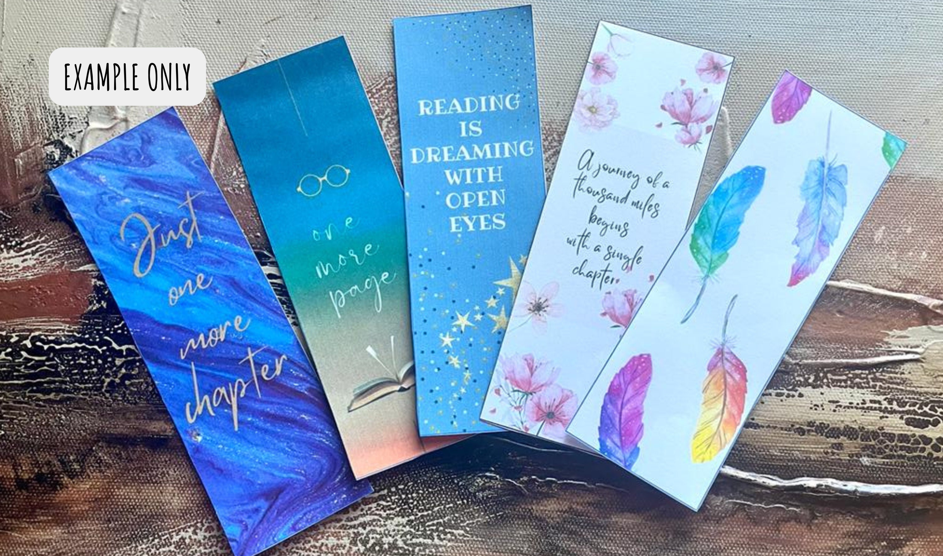 Fairy Tale Printable Bookmarks Set, Bookmarks, Digital Bookmark ...