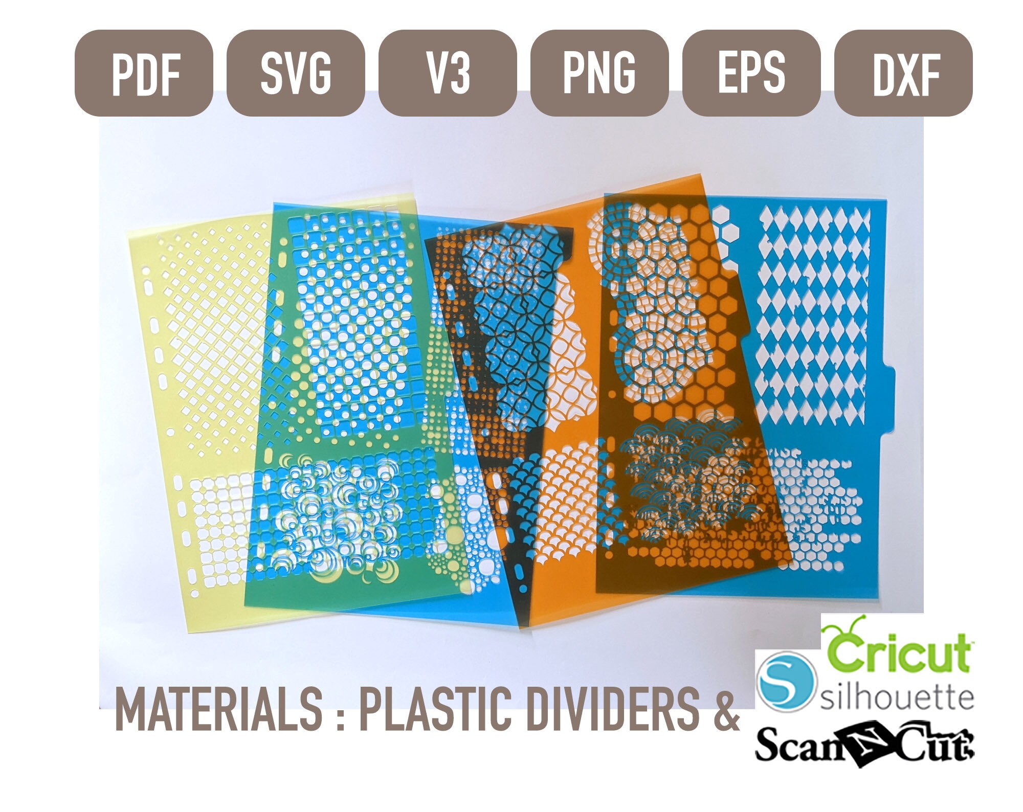 DIY Scrapbooking Graphic Stencils Pdf, Png, Svg, Dxf, Eps, Silhouette ...