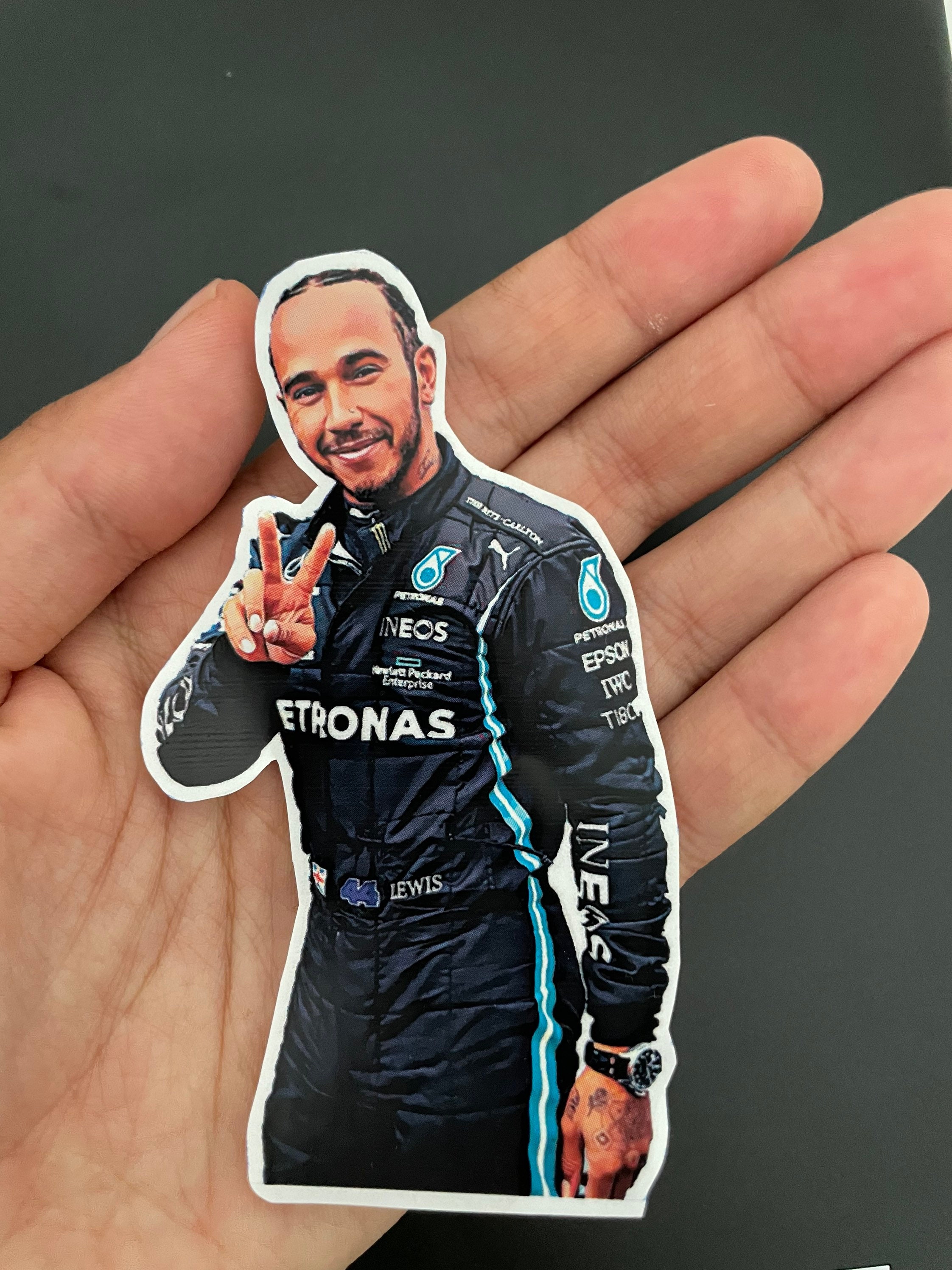 Lewis Hamilton Sticker - Etsy