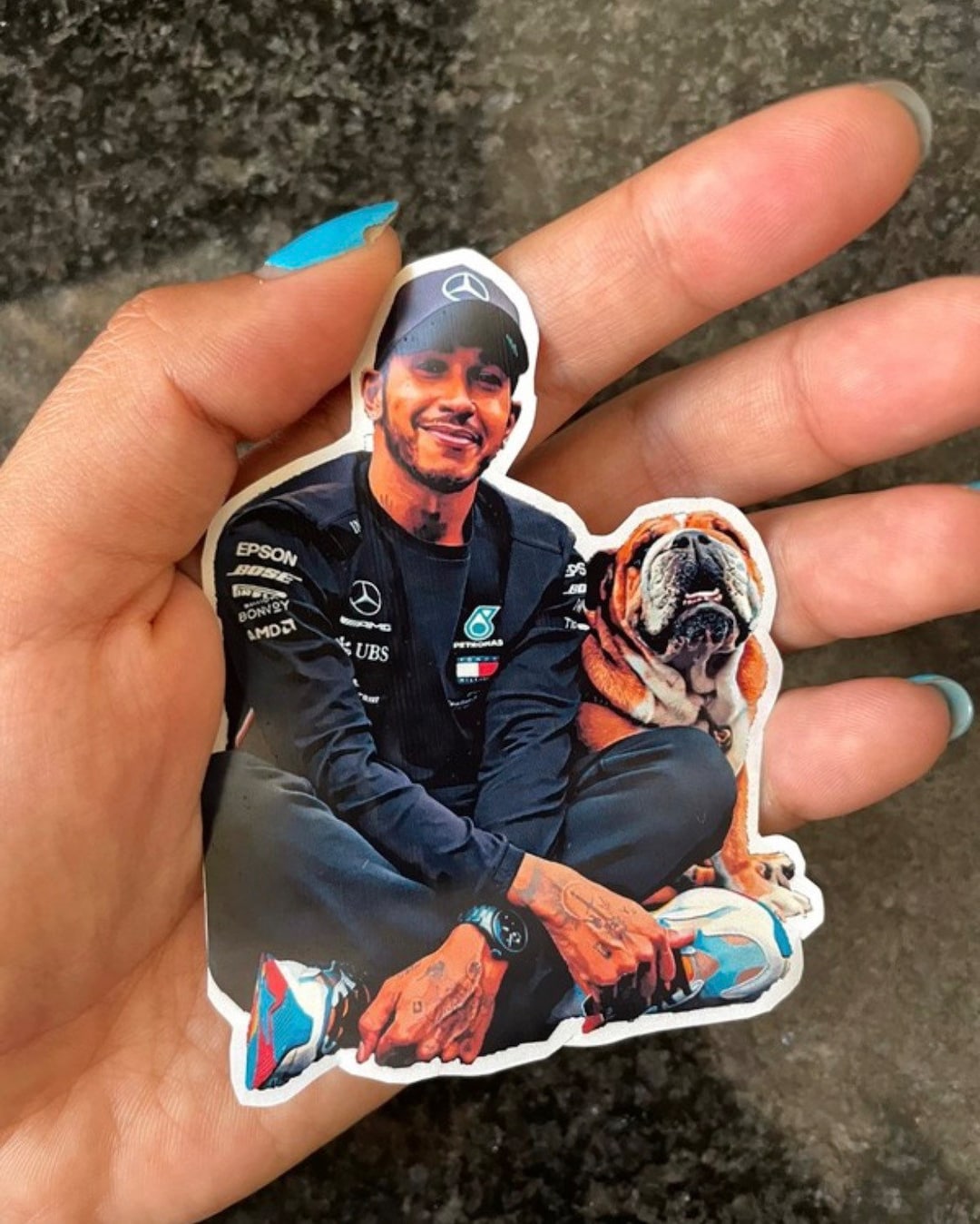 Lewis Hamilton Sticker - Etsy