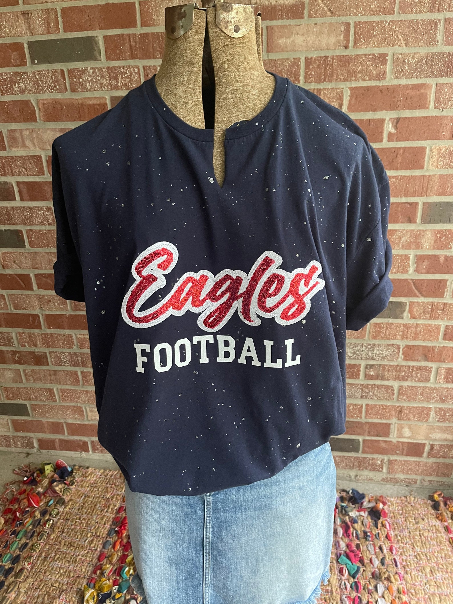 Custom School Tshirt Custom Mascot Shirt Sparkle Tee Custom - Etsy