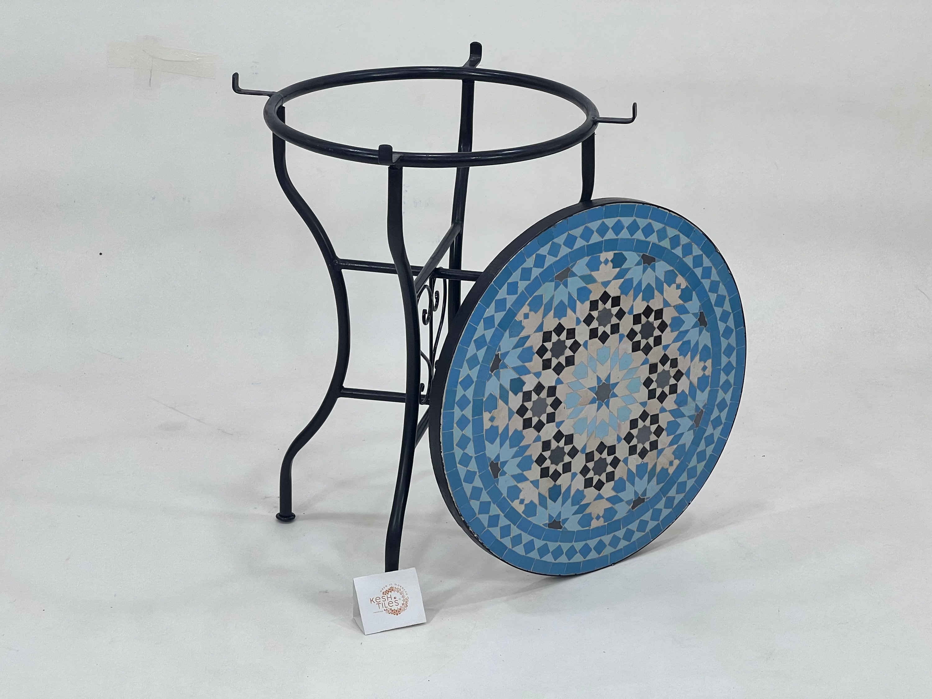 Custom MOSAIC TABLE Handmade Round Table Moroccan Mosaic - Etsy