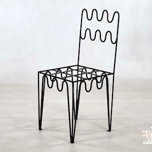 HANDMADE IRON CHAIRS - Moroccan Handpainted Iron Stools - Luxurious ...
