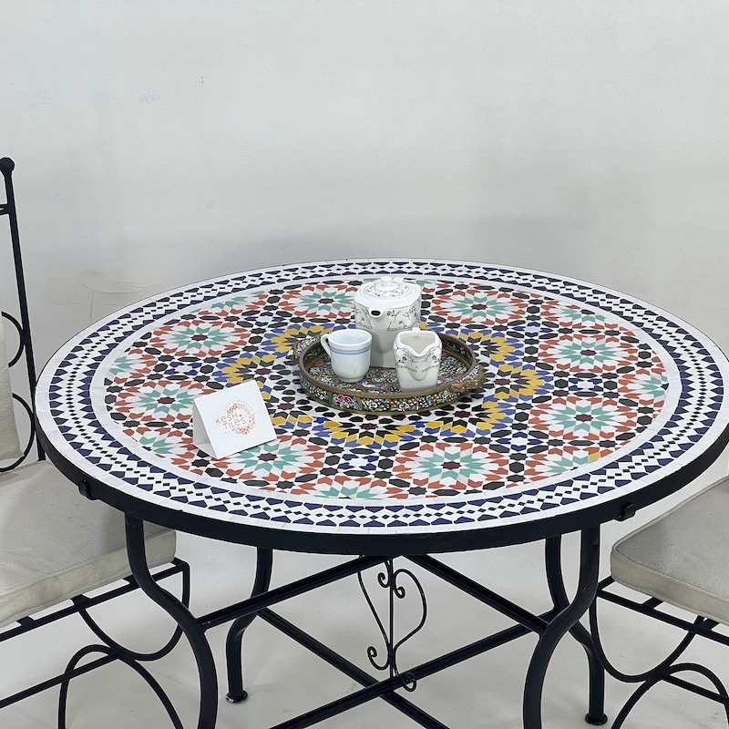 Mosaic Table - Etsy