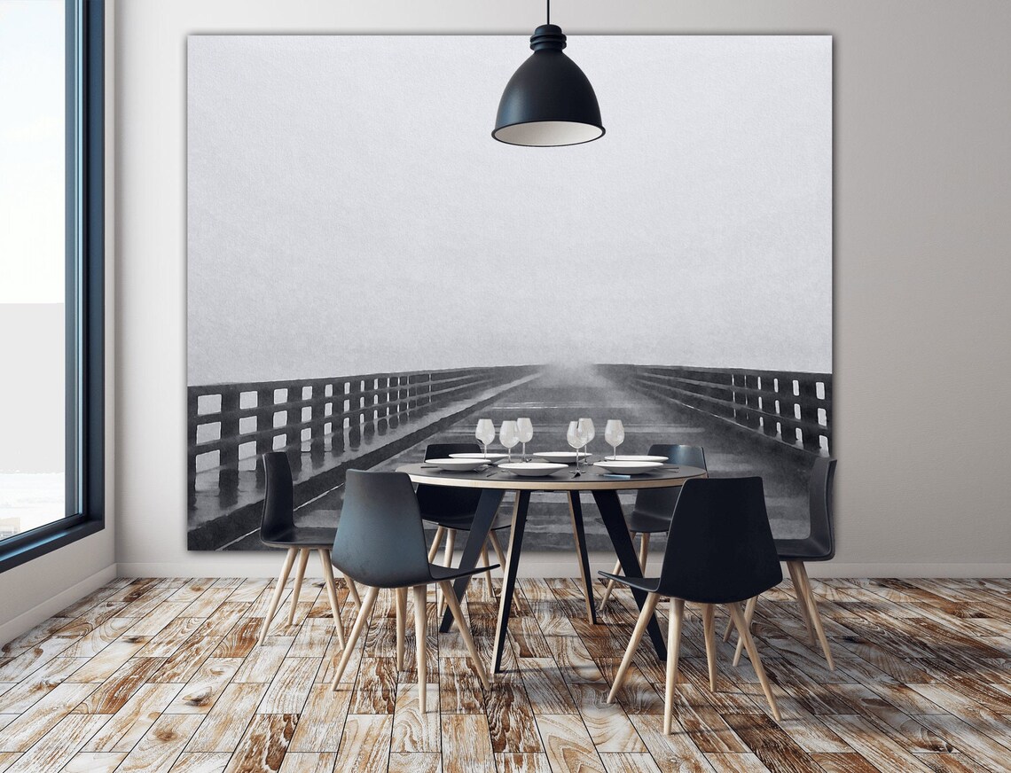 Powder Point Bridge Duxbury Beach Photography Nautical - Etsy