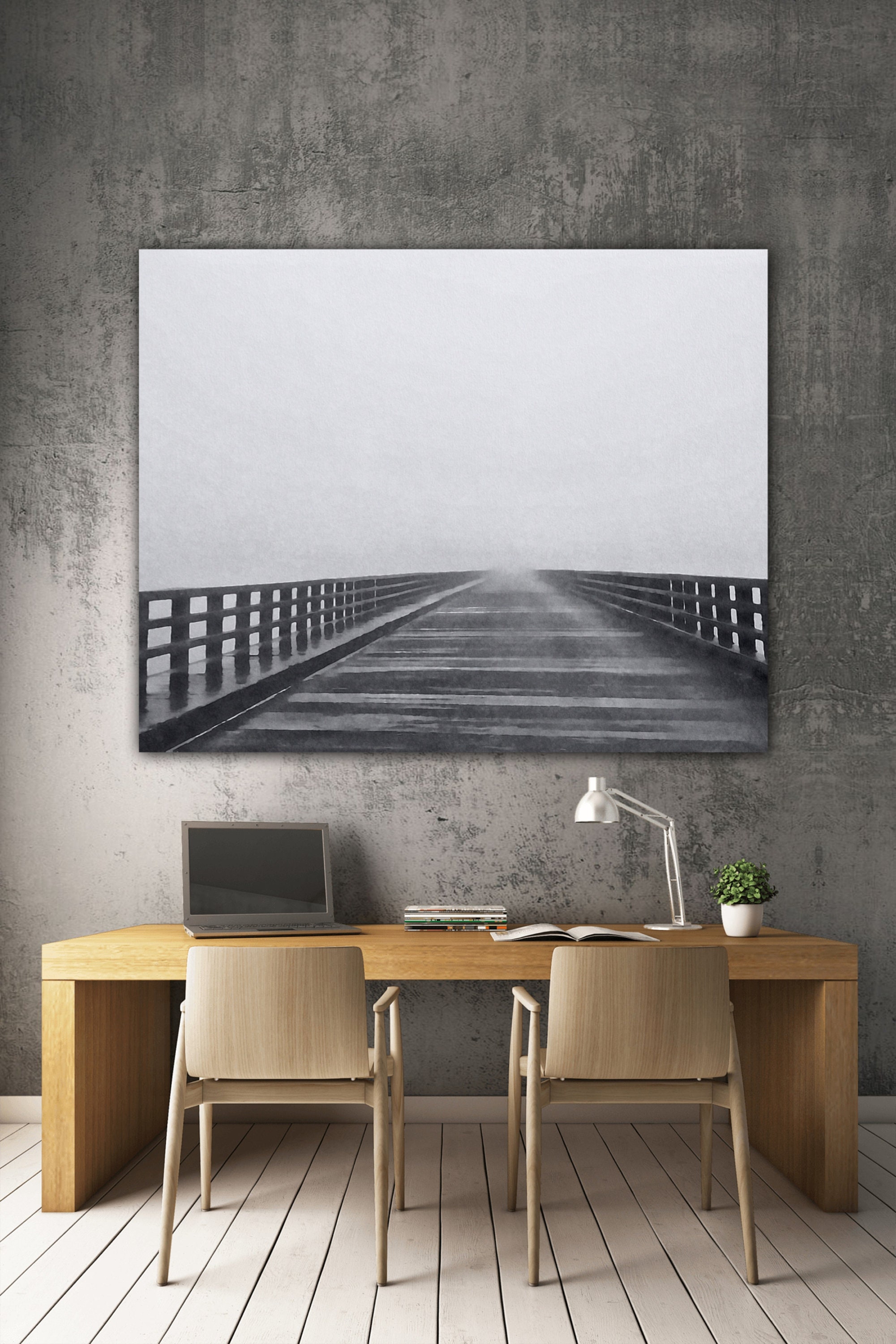 Powder Point Bridge Duxbury Beach Photography Nautical - Etsy