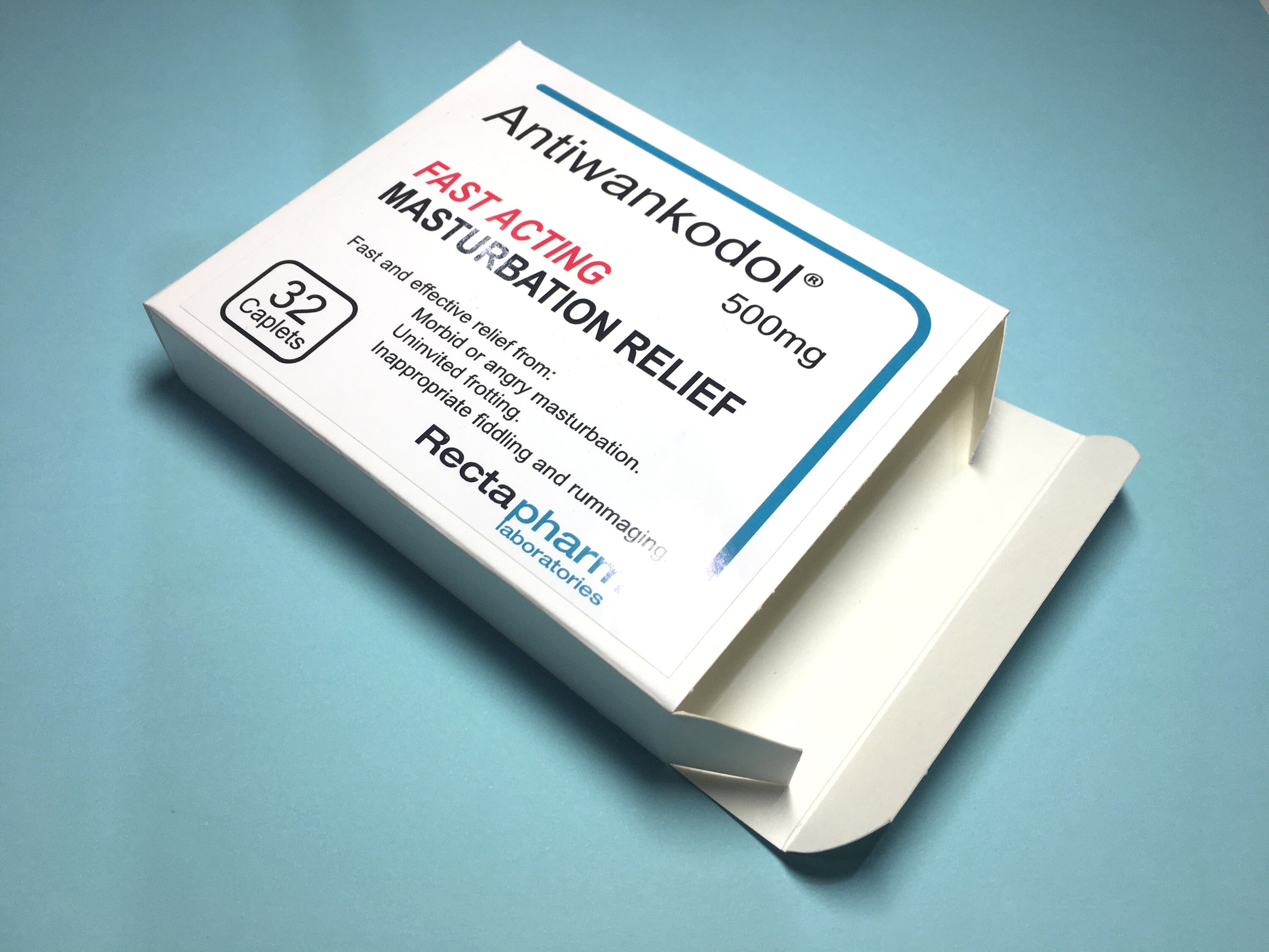 Antiwankodol Joke Prank Pill Box, Tablet Box, Funny Novelty Rude Gift ...